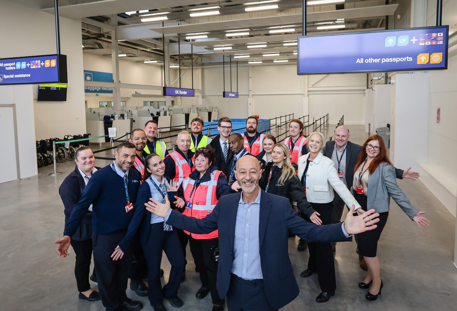 Airport opens brand new arrivals hall as part of major upgrade ...